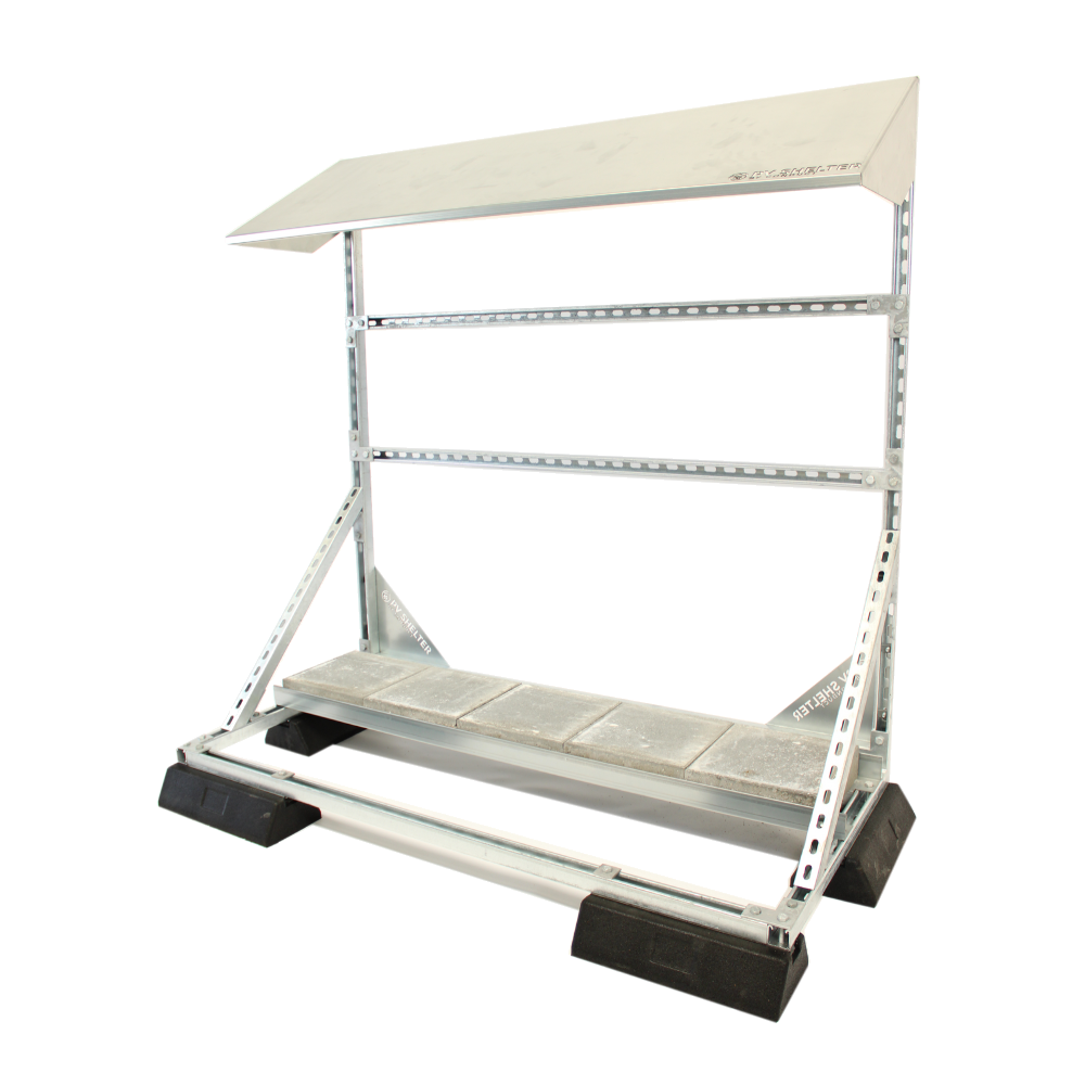 PVshelter High Energy wall-floor inverter frame | ESTG | ESTG