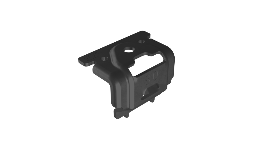Esdec FlatFix end clamp 35mm Black | ESTG | ESTG