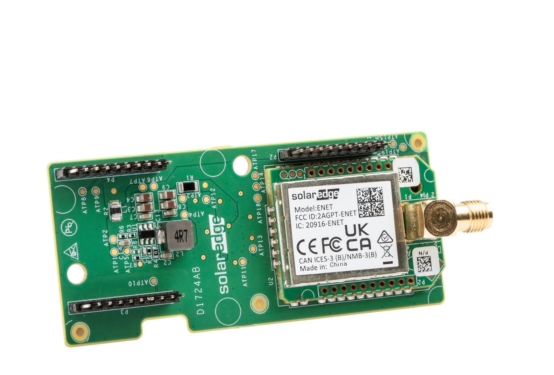 SolarEdge 5x Energy Net Plug-in and antenna for inverters with SetApp ...