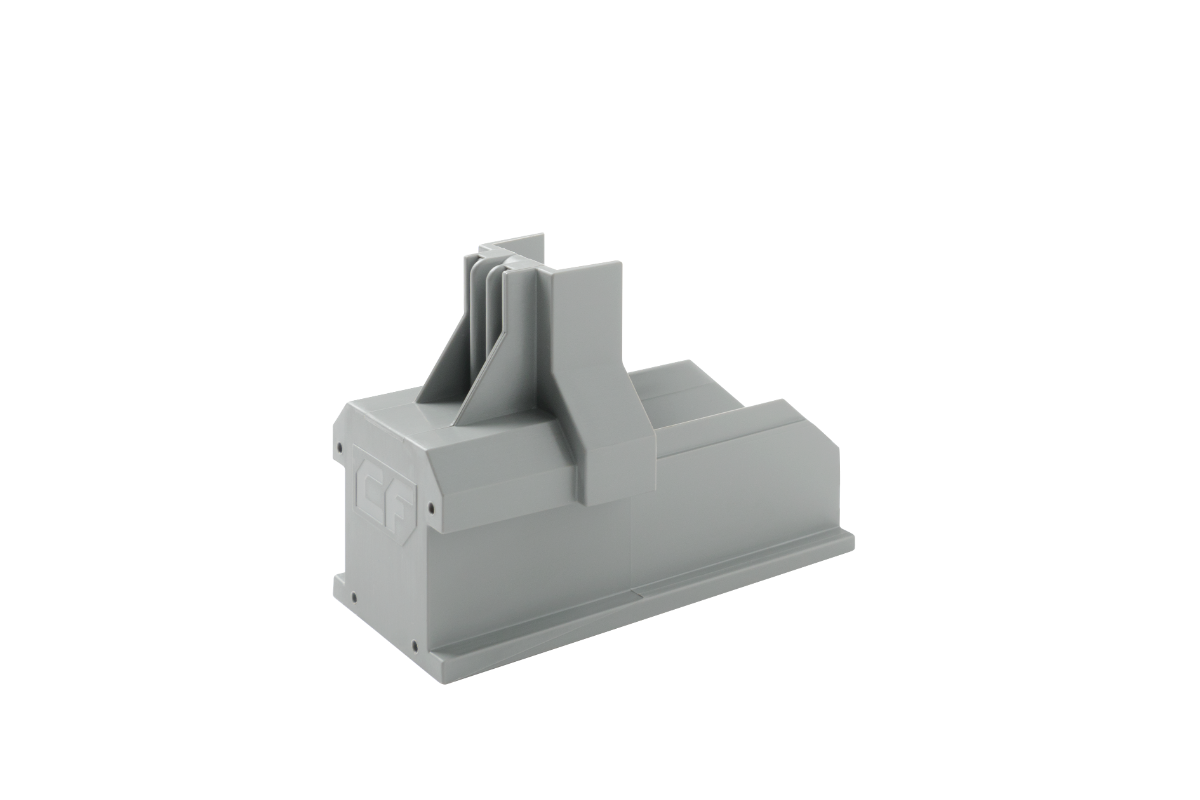 Enstall ClickFit EVO - mounting rail end cap grey | ESTG