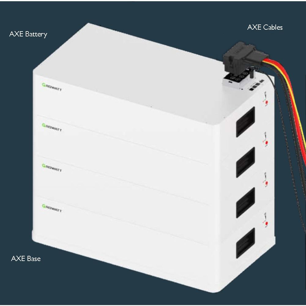 Growatt AXE 5.0L Accessory Package (Base and Cable) | ESTG